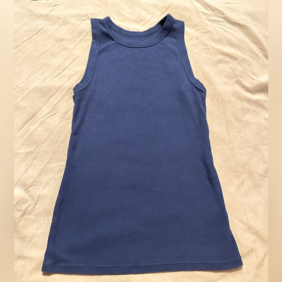 Target | Tops | Navy Blue Fitted Ribbed Tank | Poshmark